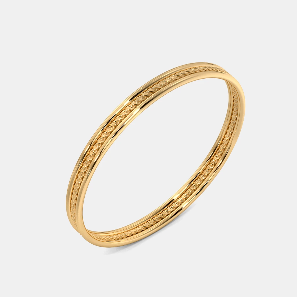 The Solena Stackable Bangle | BlueStone.com