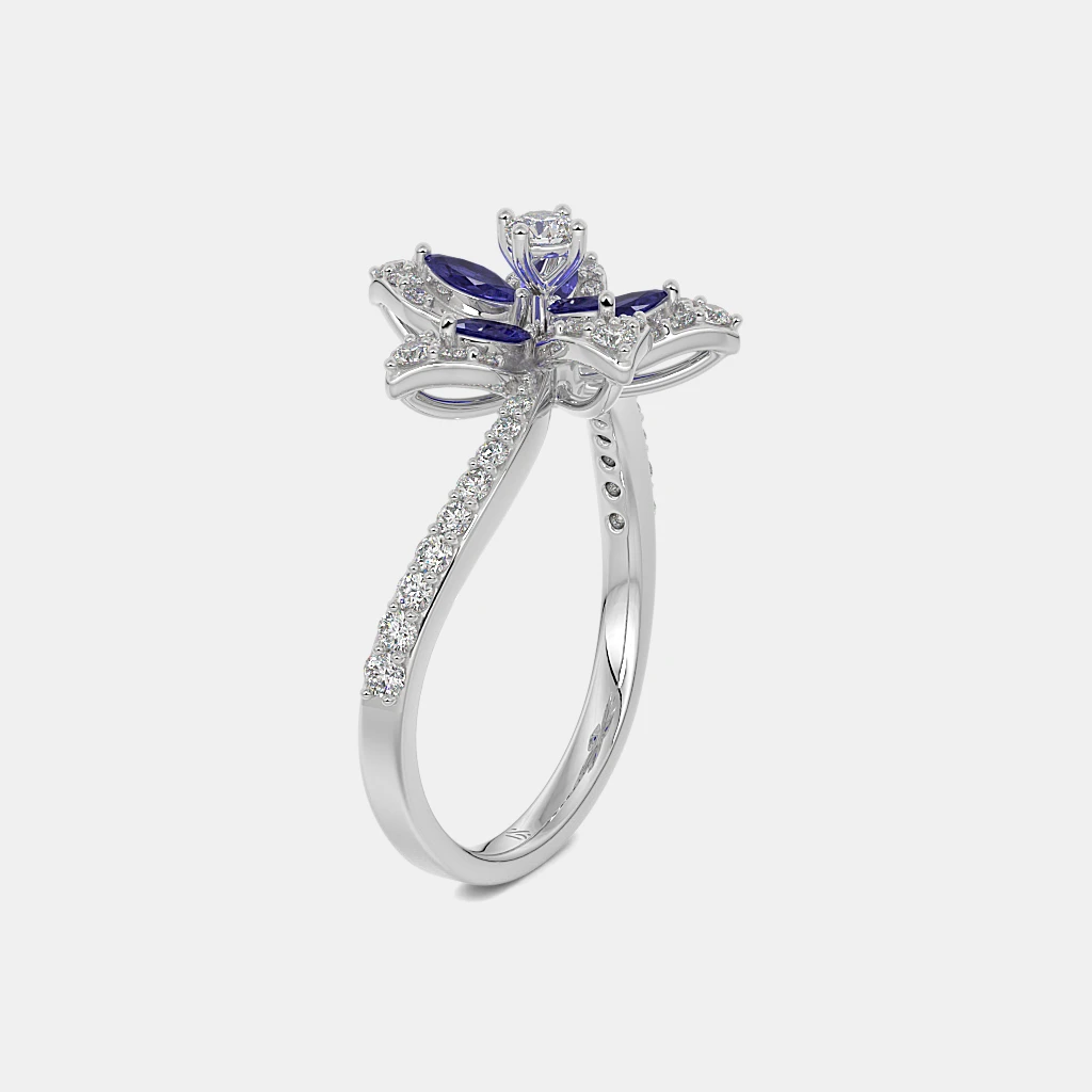 The Ethereon Cocktail Ring | BlueStone.com