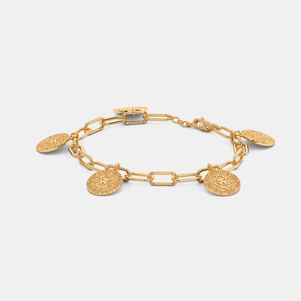 The Medusa Coin Bracelet | BlueStone.com