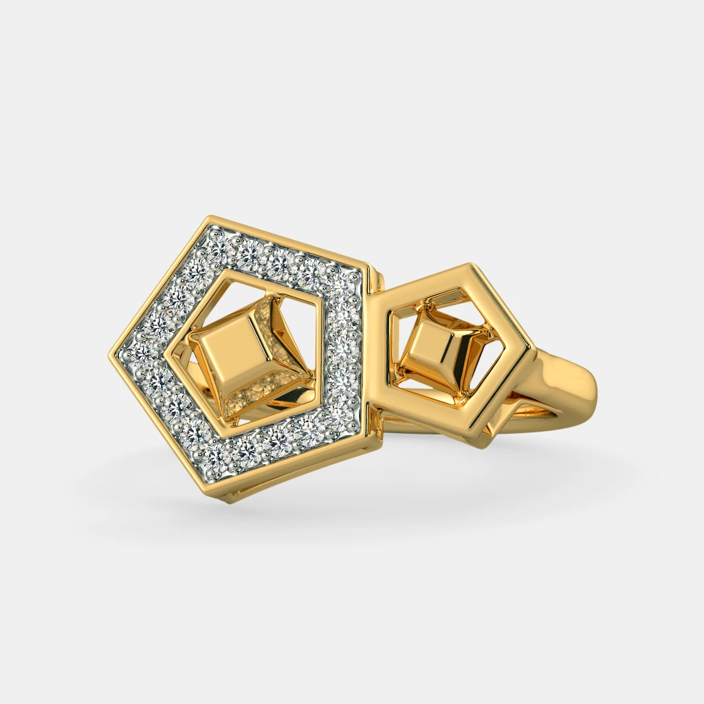 The Tripartite Axis Ring | BlueStone.com