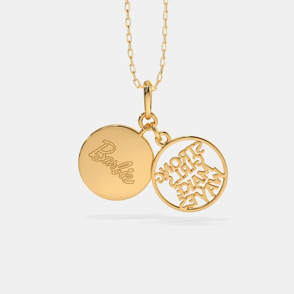 The Barbie Sea Sparkle Pendant | BlueStone.com