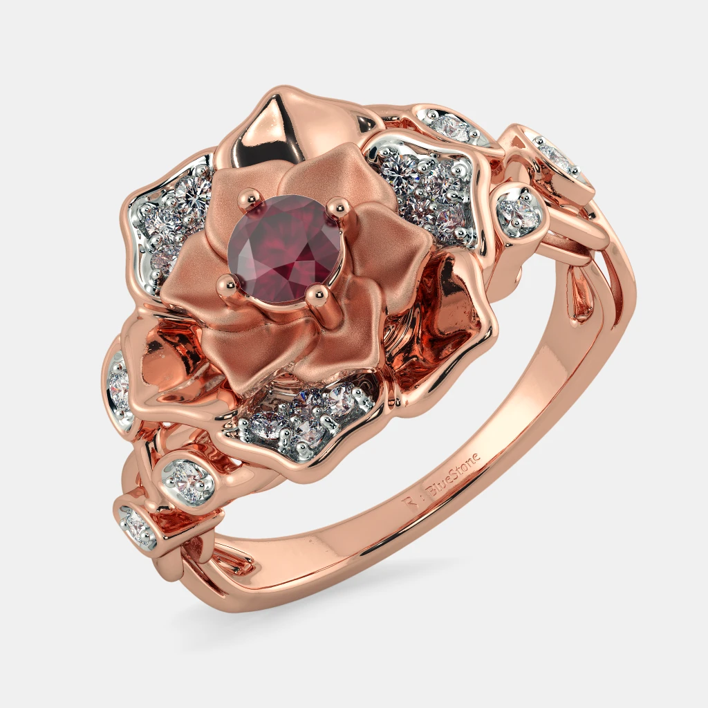 Buy 100+ Ruby Rings Online | BlueStone.com - India's #1 Online ...