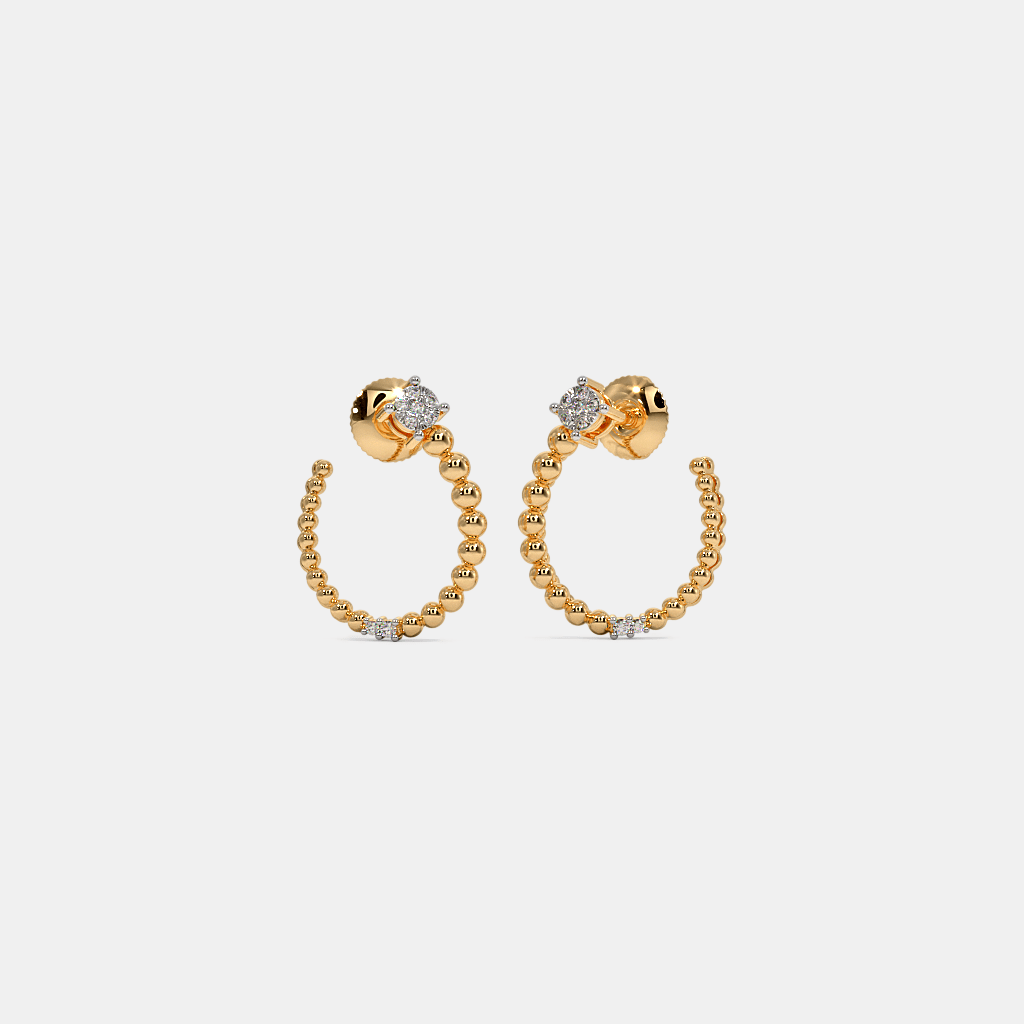 The Binge Bubble Hoop Earrings | BlueStone.com