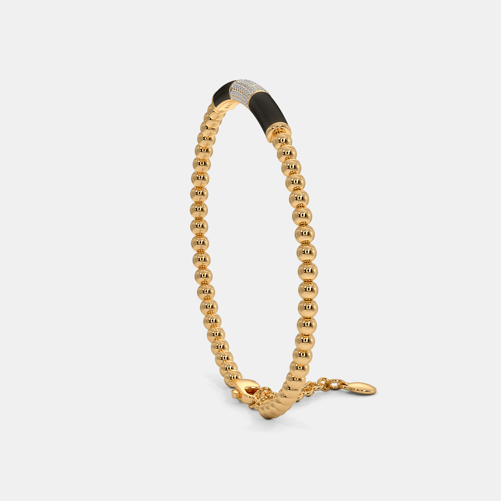 The Koya Flexible Oval Bangle | BlueStone.com