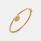 The Oratile Oval Bangle | BlueStone.com