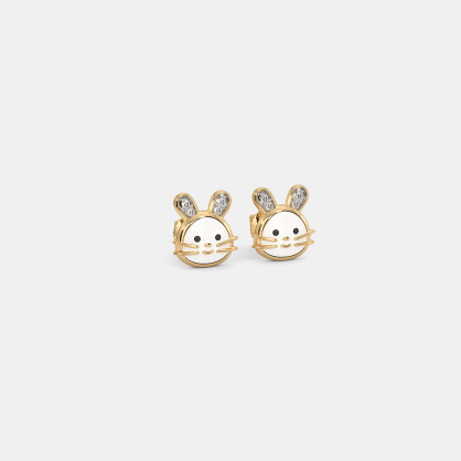 The Rabbit Kids Earrings | BlueStone.com