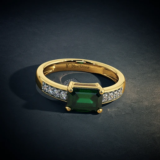 Buy 50+ Green Rings Designs Online | BlueStone.com - India's #1 Online ...