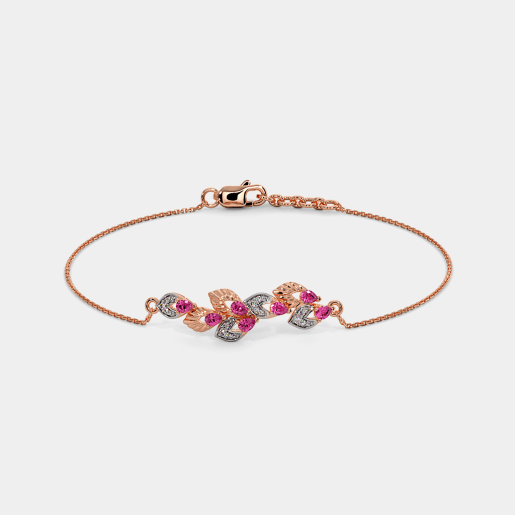 Buy Pink Bracelets Designs Online | BlueStone.com - India's #1 Online ...