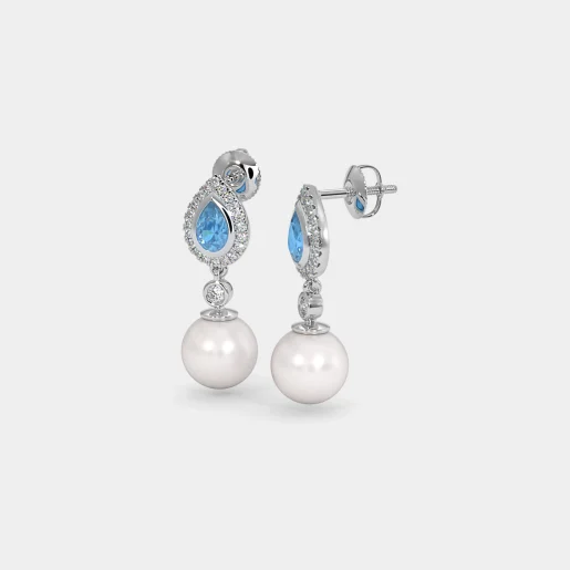 Buy 250+ Pearl Earrings Designs Online | BlueStone.com - India's #1 ...