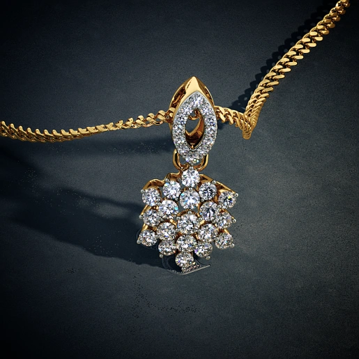 Buy Gold Wedding Pendants Designs Online | BlueStone.com - India's #1 ...