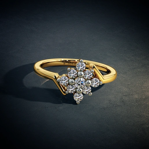 Buy 100+ Gold Anniversary Rings Online | BlueStone.com - India's #1 ...