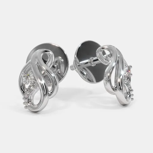 Buy Platinum Earrings Designs Online in Paradise Circle, Secunderabad ...